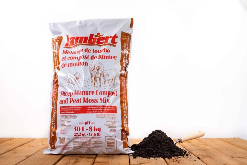Lambert Sheep Manure Compost and Peat Moss Mix – Northern Lights Green ...
